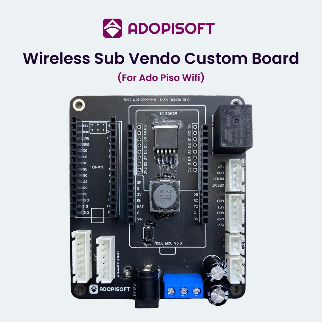ADOPISOFT PisoWifi Wireless Sub-Vendo Kit – AdoPisoft Electronics Store