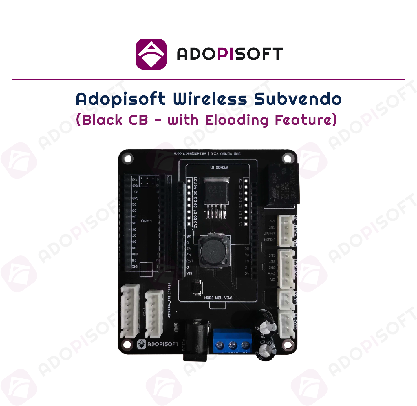ADOPISOFT | Wireless Sub-vendo KIT – AdoPisoft Electronics Store