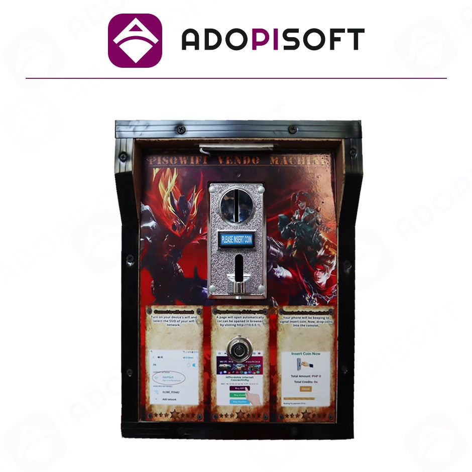 ADOPISOFT PisoWifi Wireless Sub-Vendo Kit – AdoPisoft Electronics Store