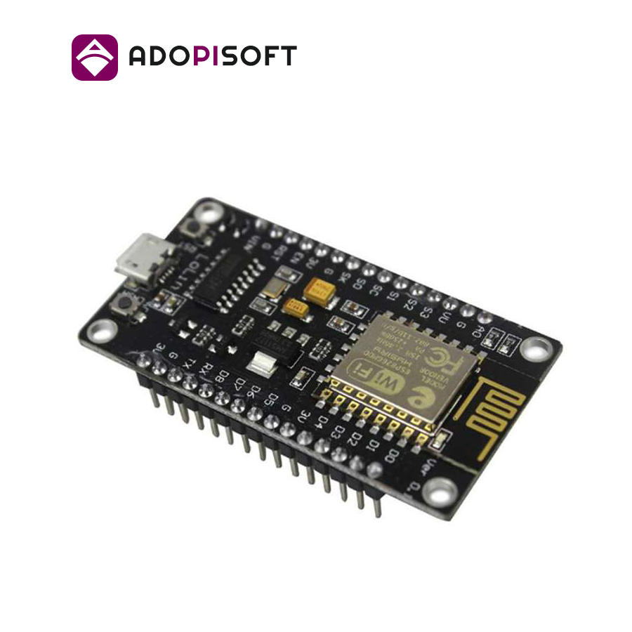 ADOPISOFT| NodeMCU V3 ESP8266 ESP-12E WiFi development board - Good fo ...